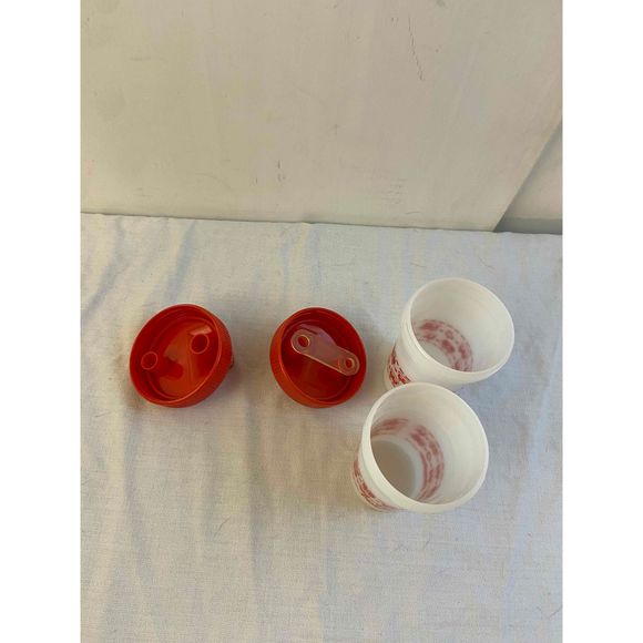 Playtex | Dining | 2 Playtex Red Sippy Cups Trains Vintage 995 1 ...